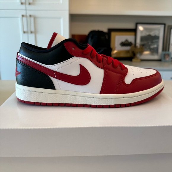 Nike | Shoes | Womens Air Jordan Low Whitegym Red | Poshmark